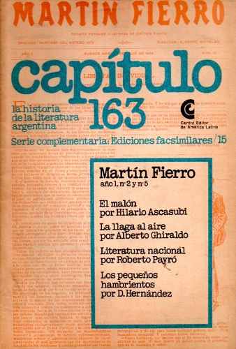 Martin Fierro, la primer revista argentina