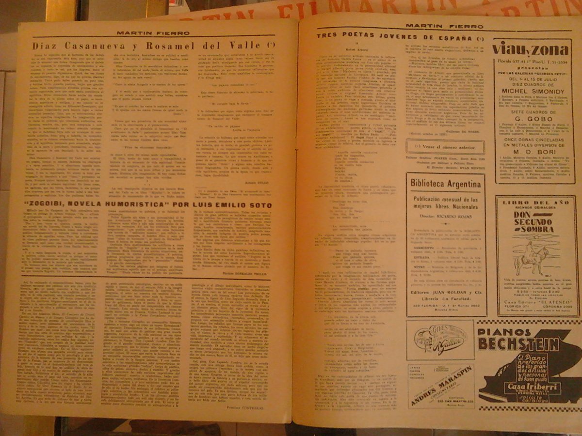 Martin Fierro, la primer revista argentina