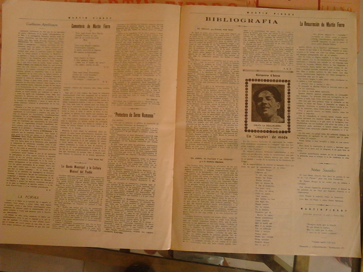 Martin Fierro, la primer revista argentina